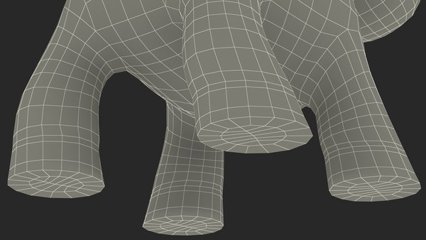 3D Cartoon White Horse Rigged for Maya - TurboSquid 1761377