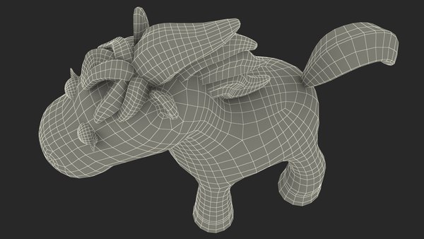 3D Cartoon White Horse Rigged for Maya - TurboSquid 1761377