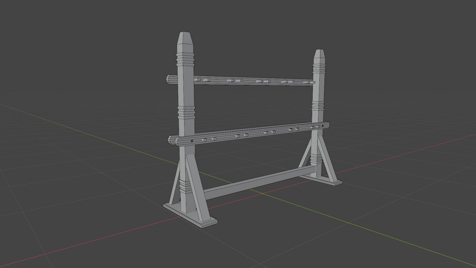 Weapon Stand 3D Model - TurboSquid 2338658