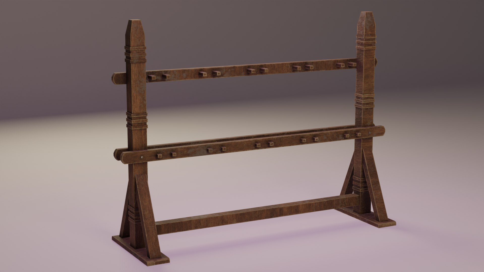 Weapon Stand 3D Model - TurboSquid 2338658