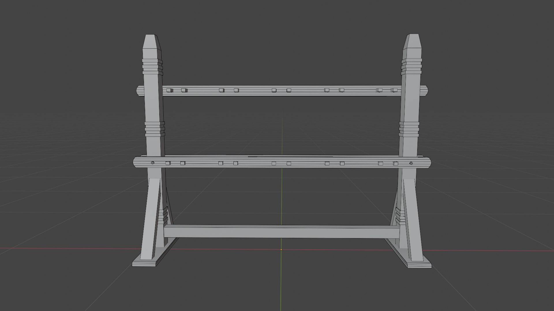 Weapon Stand 3D Model - TurboSquid 2338658