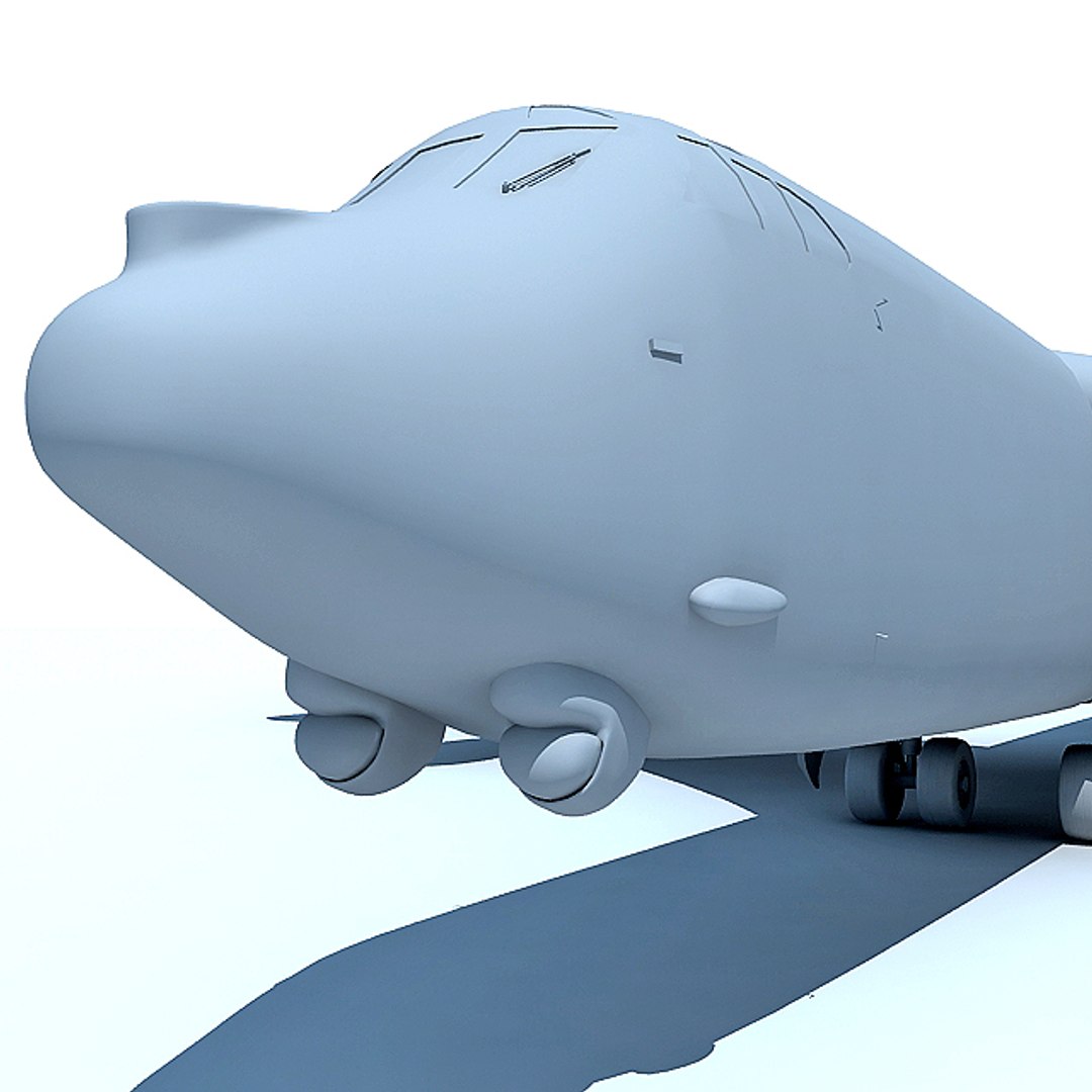 B52 Bomber B 52 3d Model