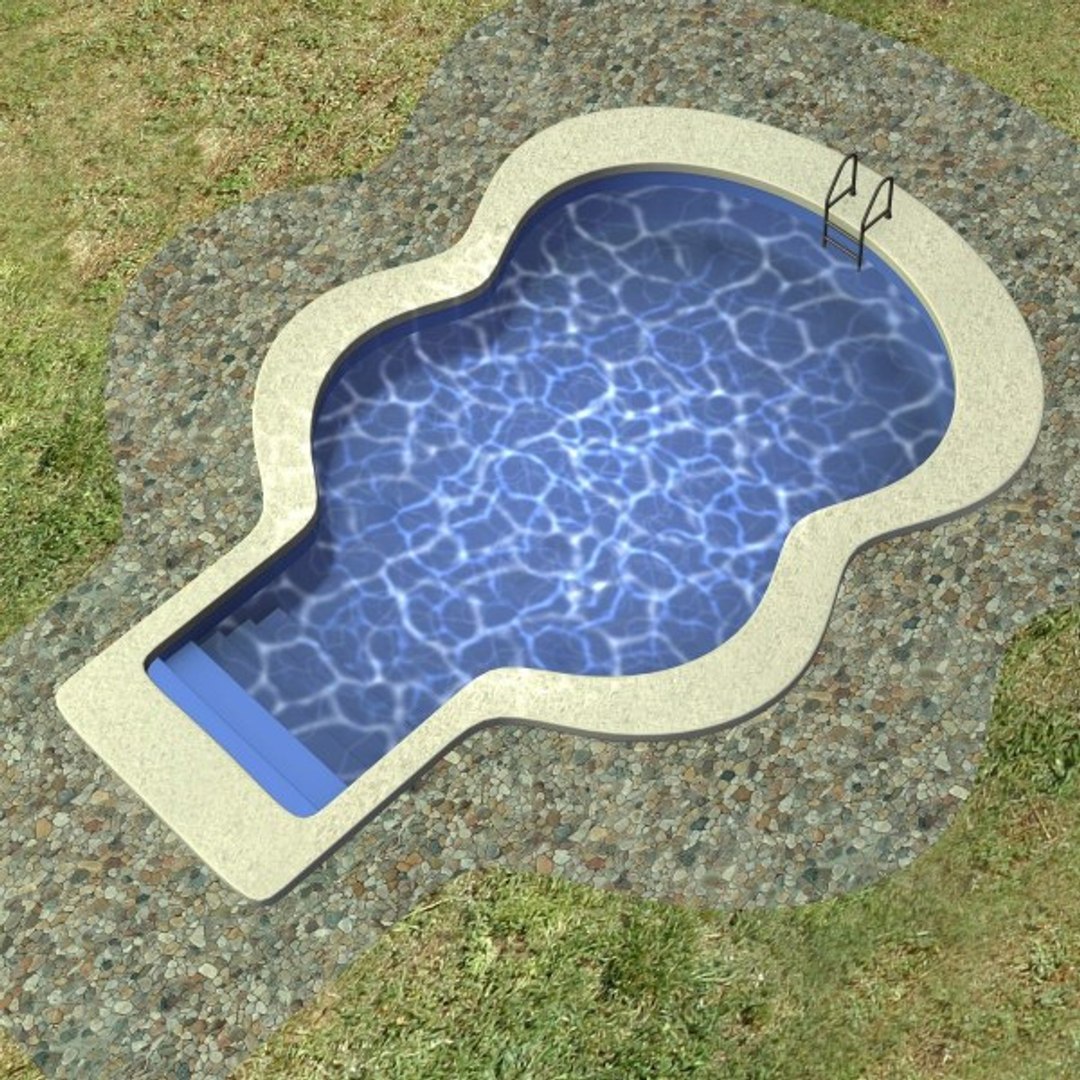 Swimming Pools 3d Model