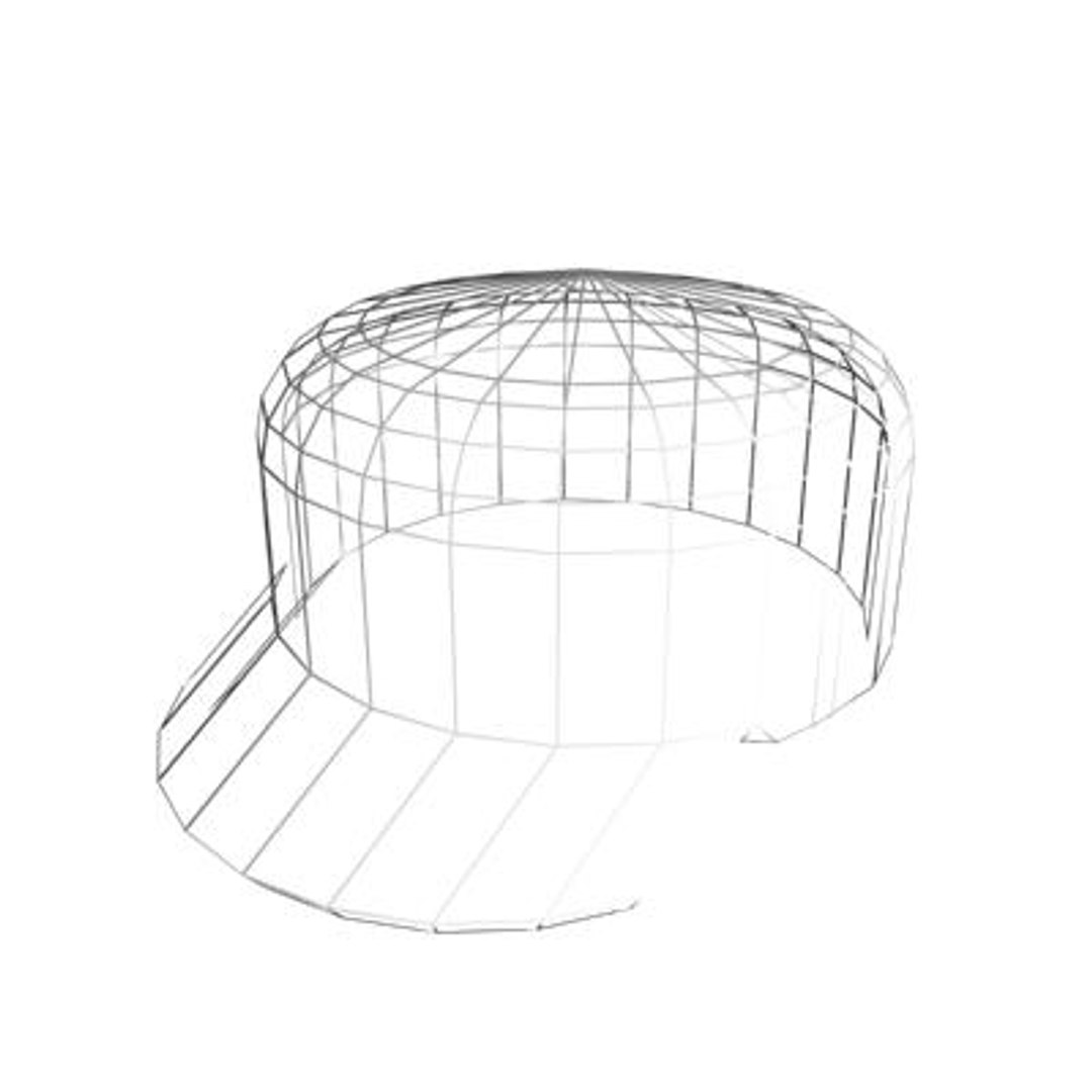 Free Cap 3d Model
