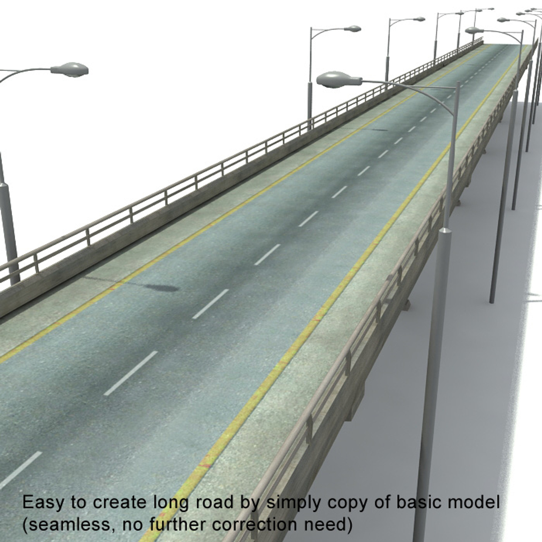 highway piece 3d max