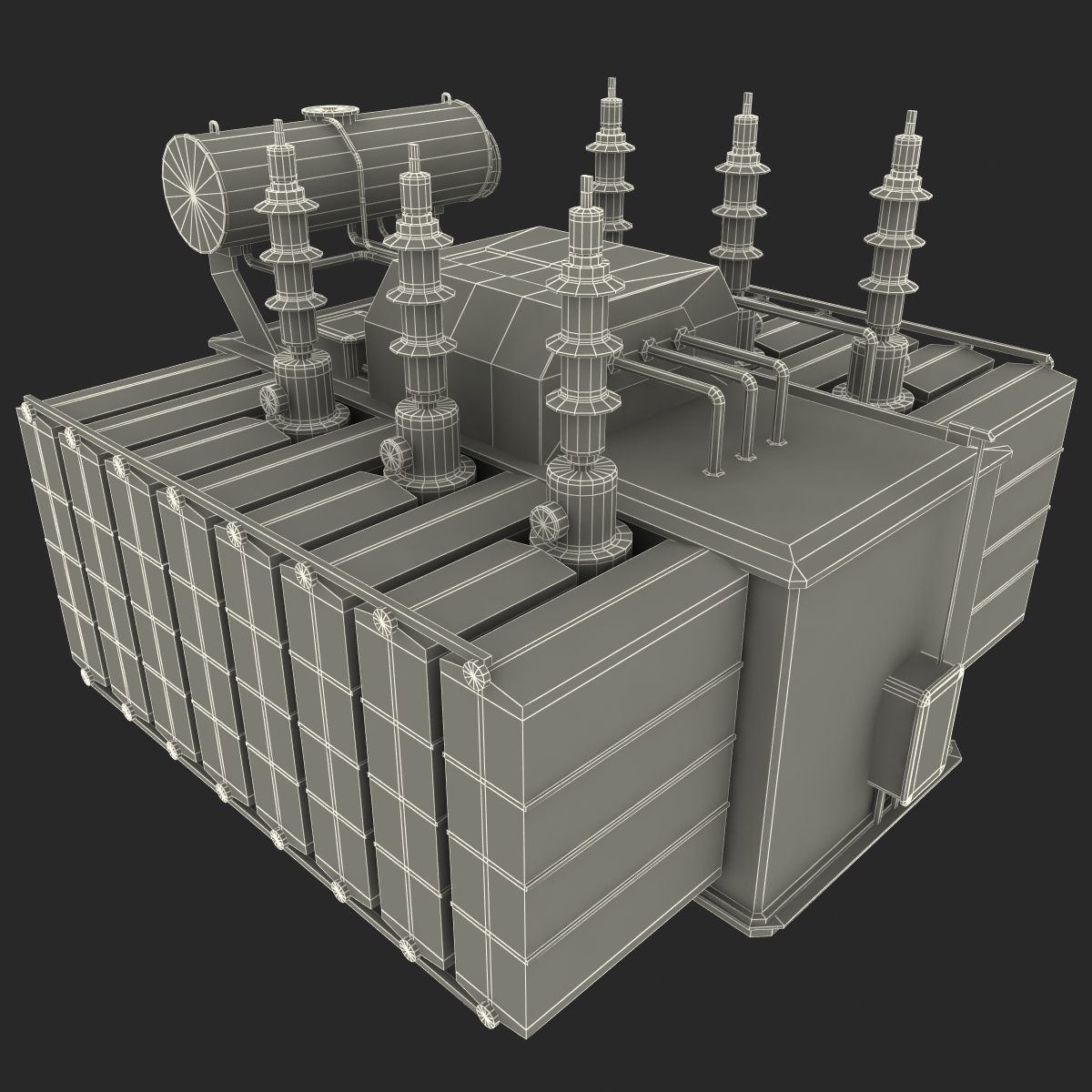 substation v4 3d model