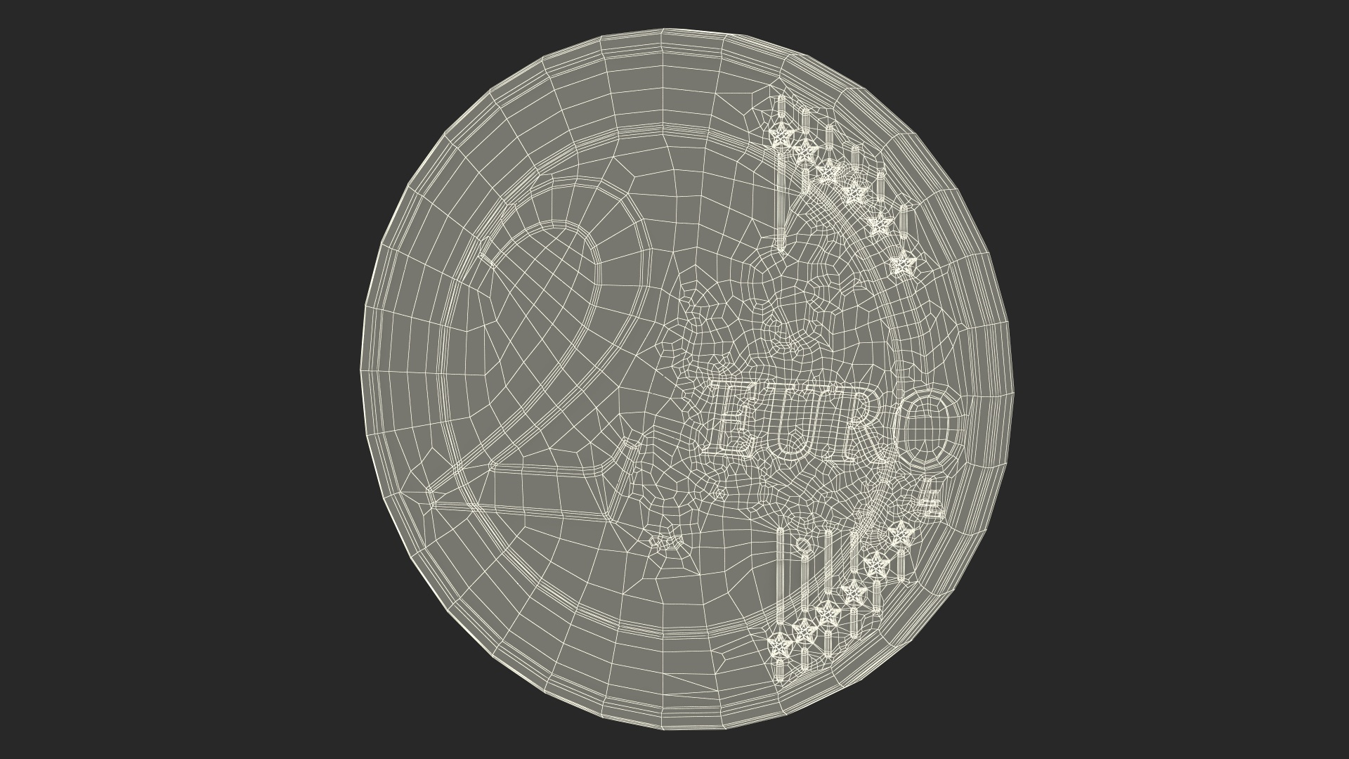 3D Italy BiMetallic 2 Euro Coin Model - TurboSquid 2146031
