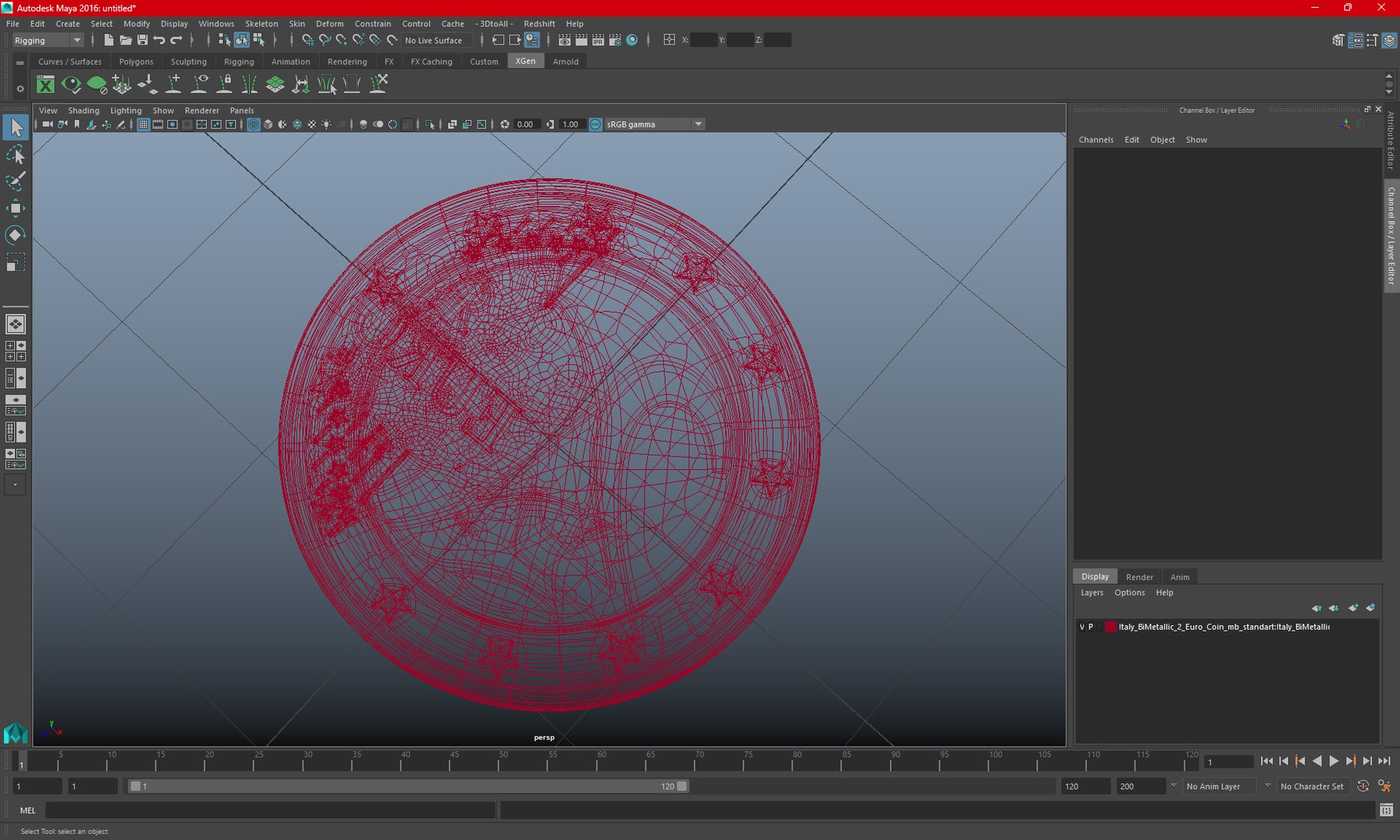 3D Italy BiMetallic 2 Euro Coin Model - TurboSquid 2146031