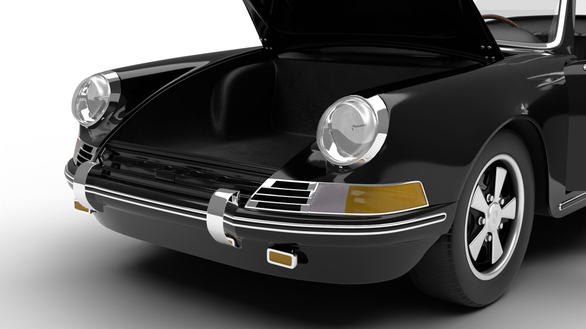 3D Porsche 911 Targa 1967 HQ 3d Model Model - TurboSquid 2298300