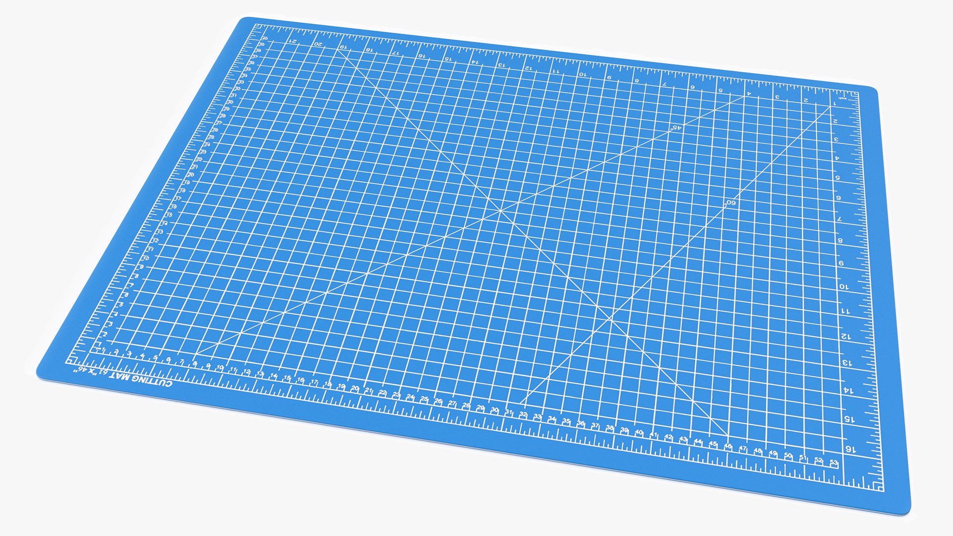 3D Cutting Mat Self-Healing Blue - TurboSquid 1985985