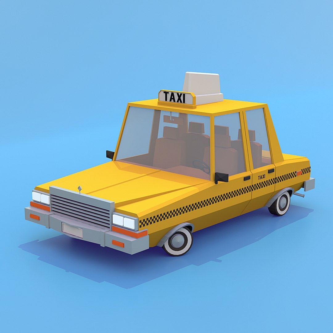 3d Taxi Cab