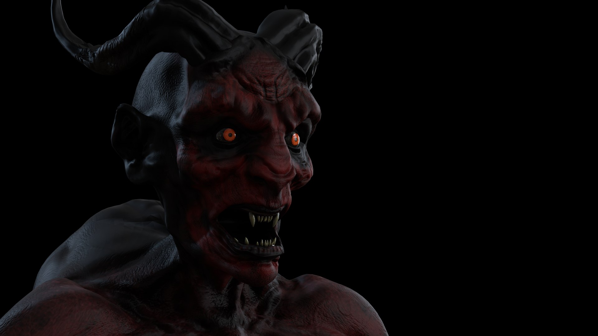 EXORCIST DEVIL 3D Model - TurboSquid 1985346