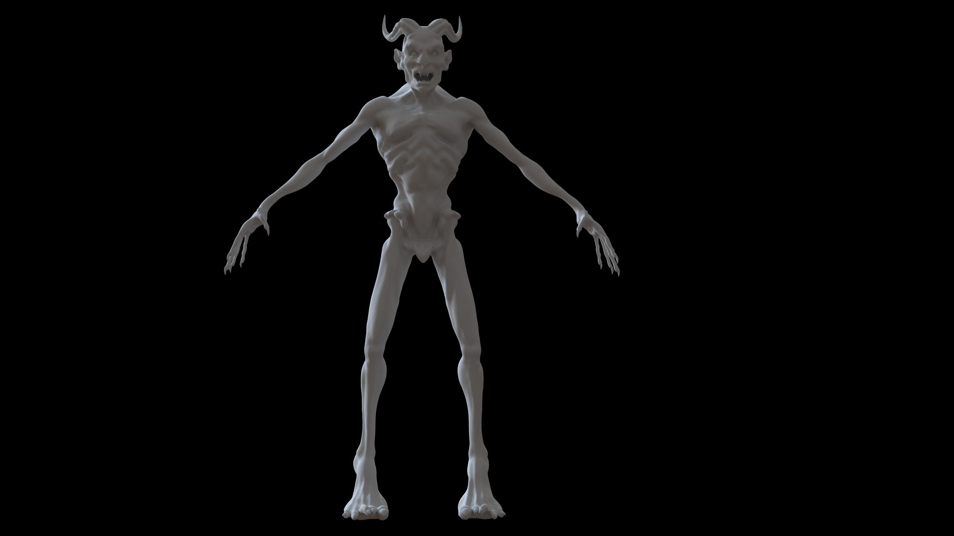 EXORCIST DEVIL 3D Model - TurboSquid 1985346