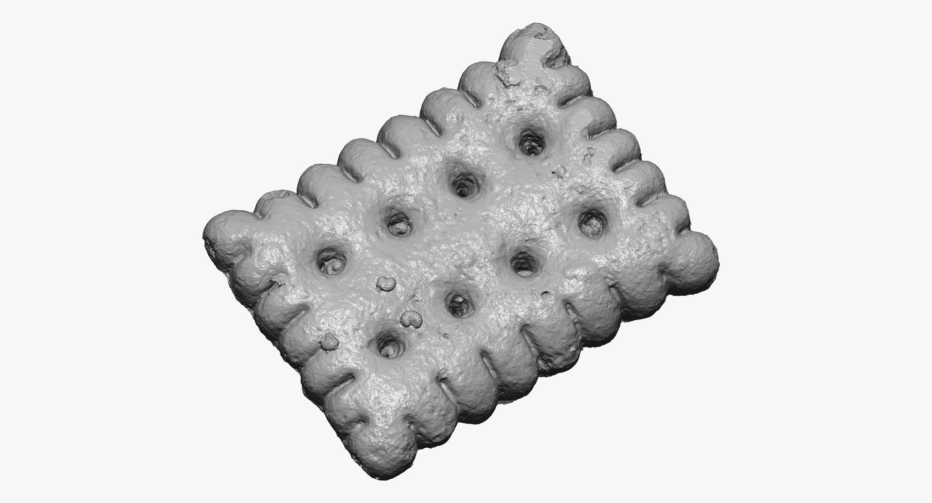 Cracker rectangular 01 raw 3D - TurboSquid 1534850