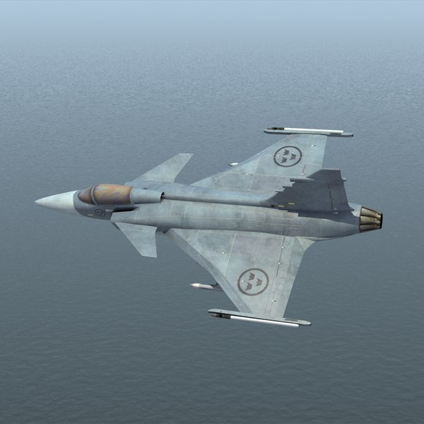 Saab JAS 39 Gripen 3D Models for Download | TurboSquid