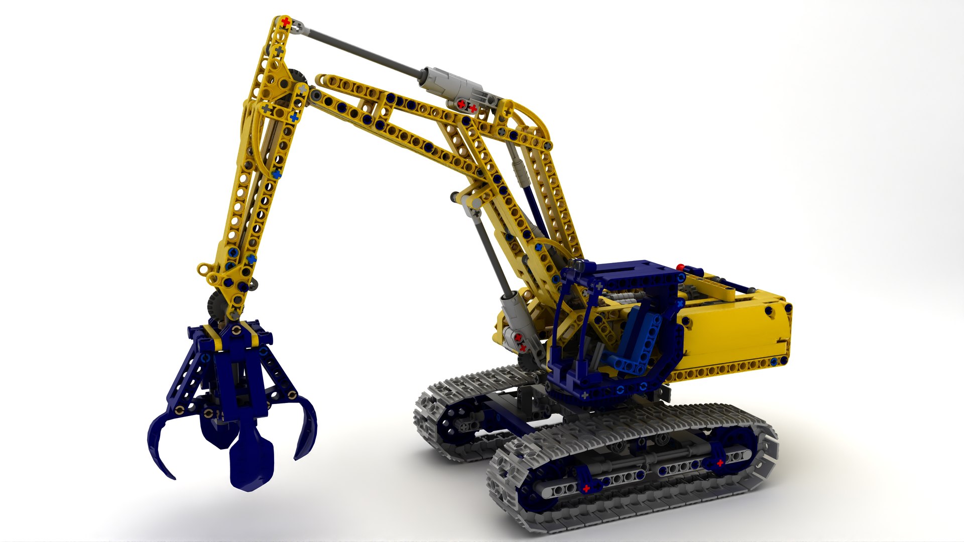 LEGO Technic Excavator 3D Model - TurboSquid 2328022