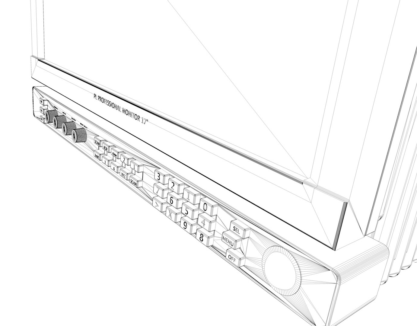 Studio Monitor 3d 3ds