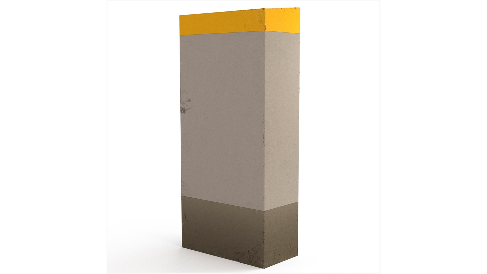 3D Biletomat Ticket Validation Card Payment Machine Aged Model ...