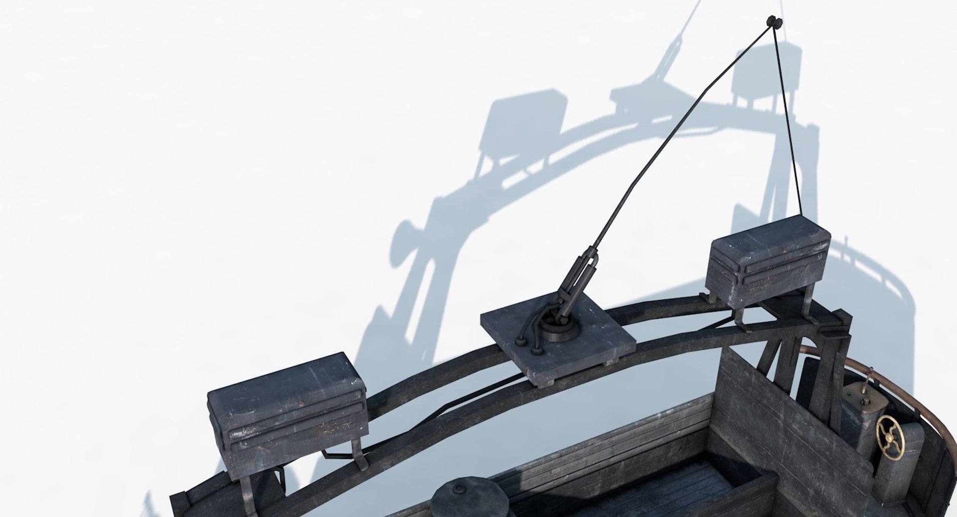 3d Model Old Tram Repair