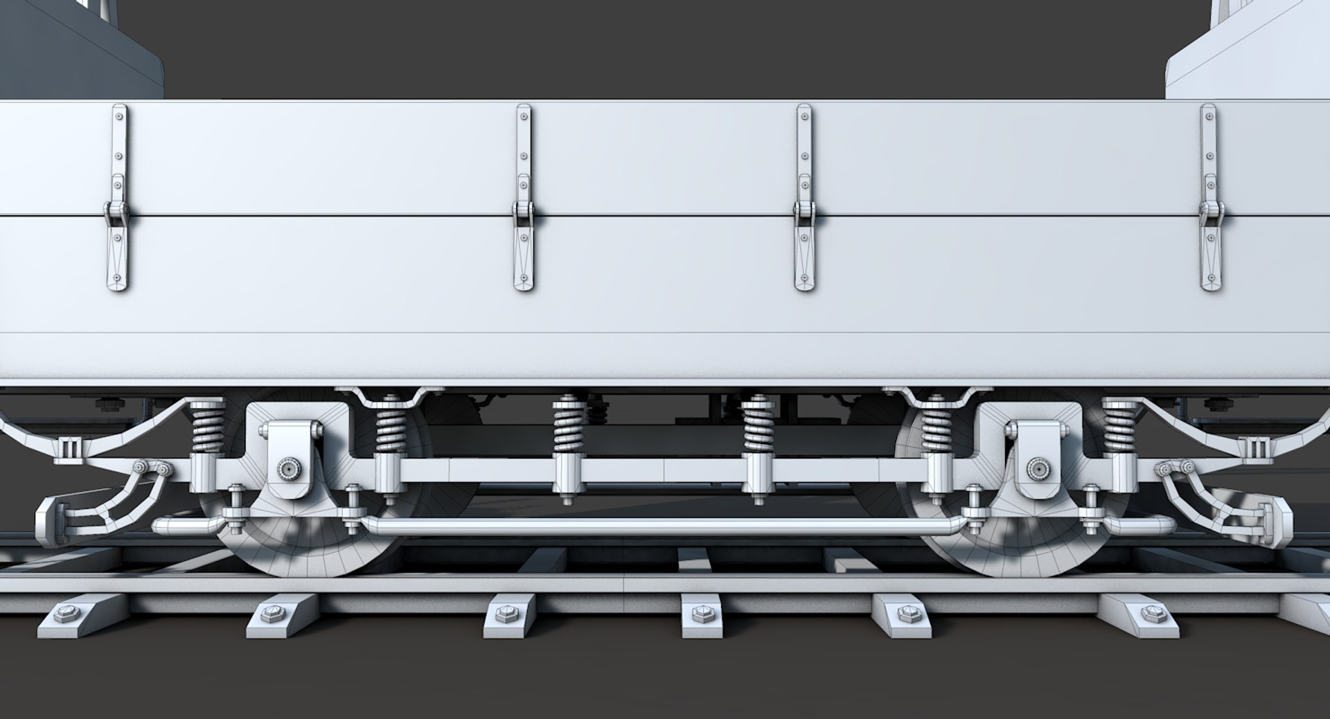 3d Model Old Tram Repair