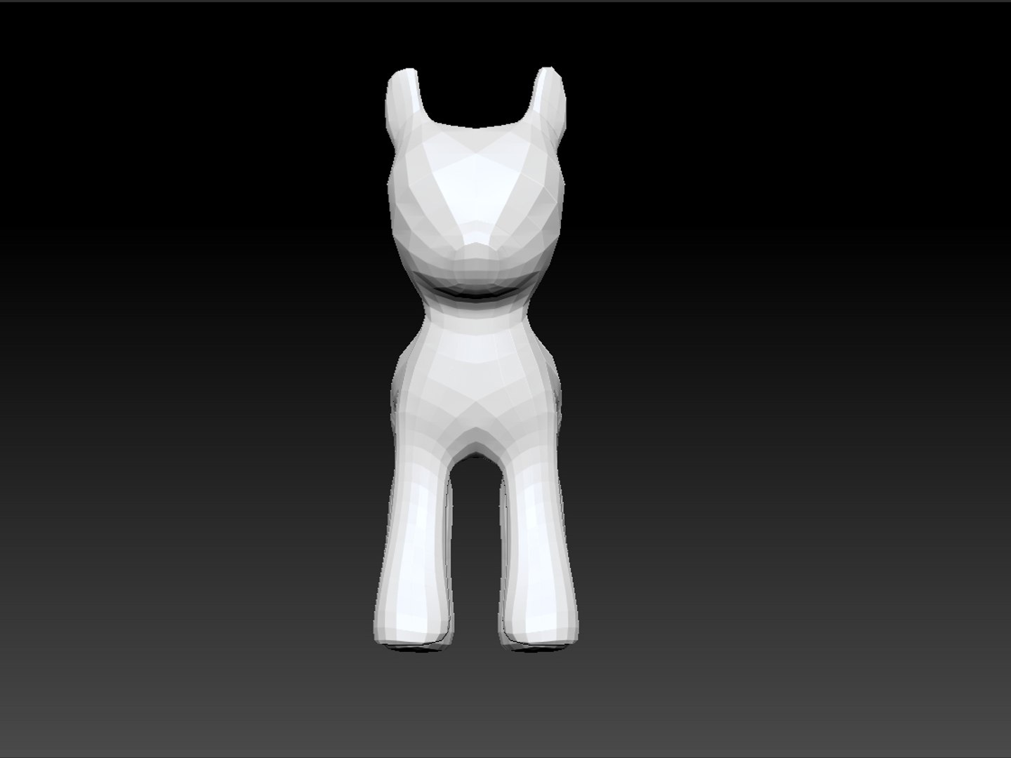 3d Mlp Base Pony