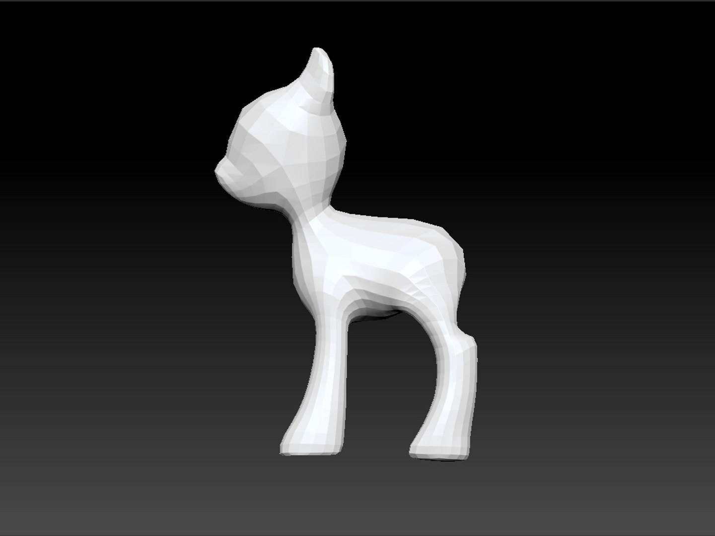 3d Mlp Base Pony