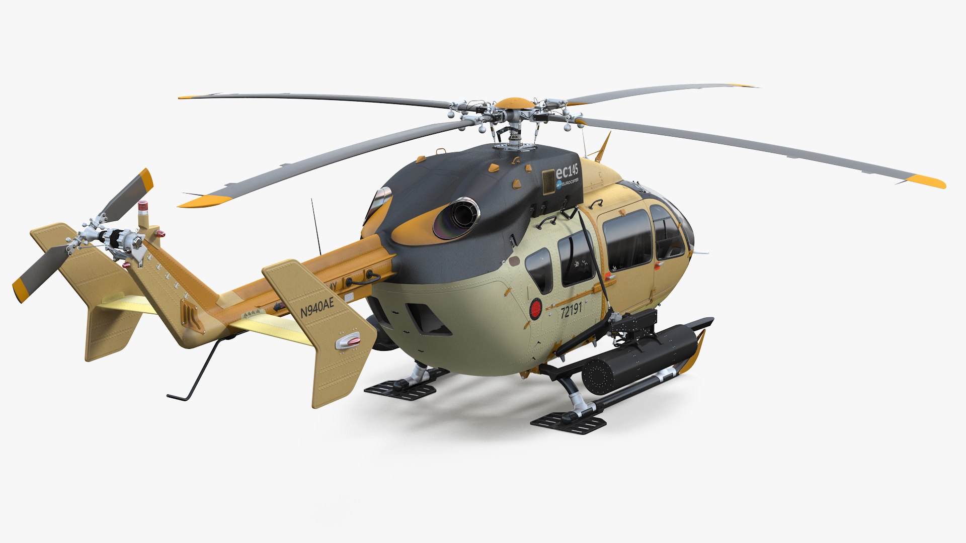 3D armed aerial scout 72x - TurboSquid 1495146