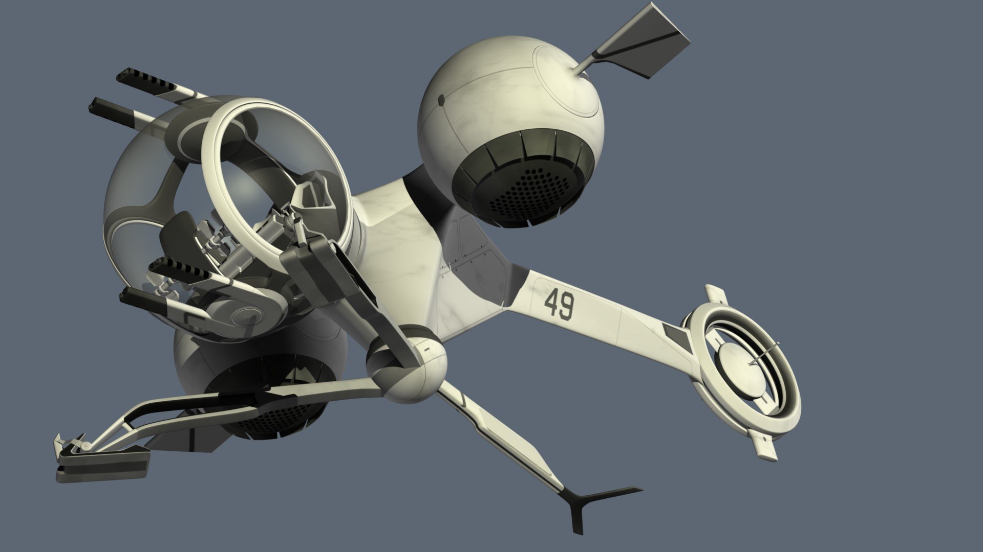 3d Bubbleship Oblivion