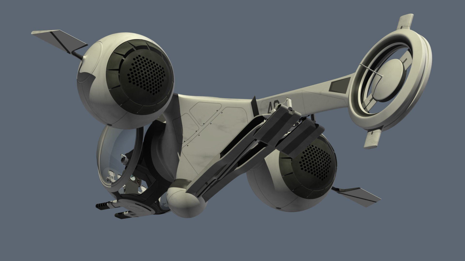 3d Bubbleship Oblivion