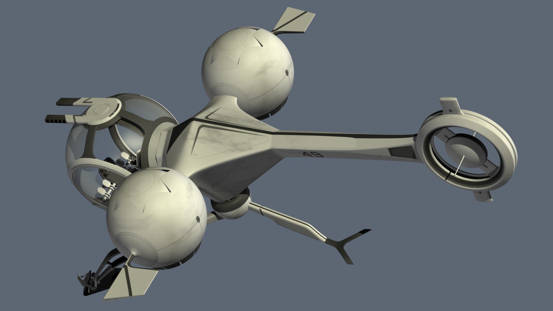 3d Bubbleship Oblivion