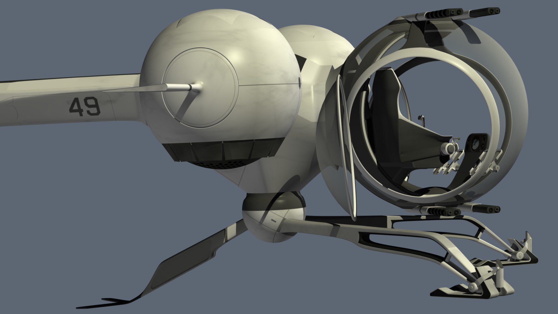 3d Bubbleship Oblivion