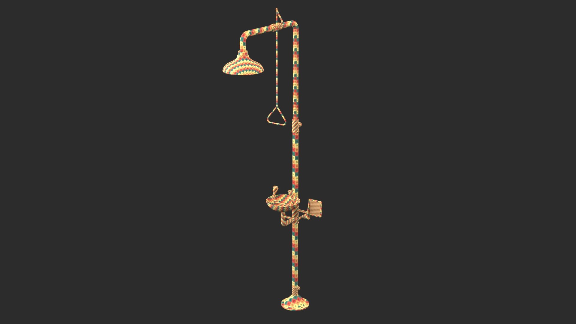 Laboratory Shower 3D model - TurboSquid 1804728