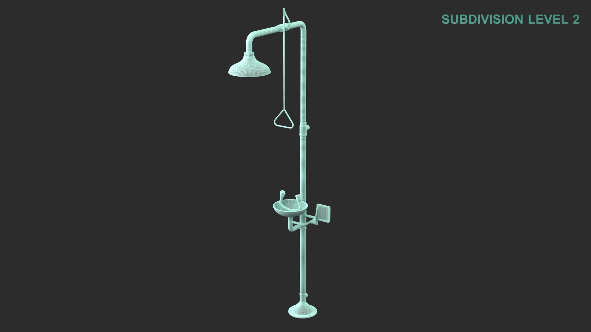 Laboratory Shower 3D model - TurboSquid 1804728
