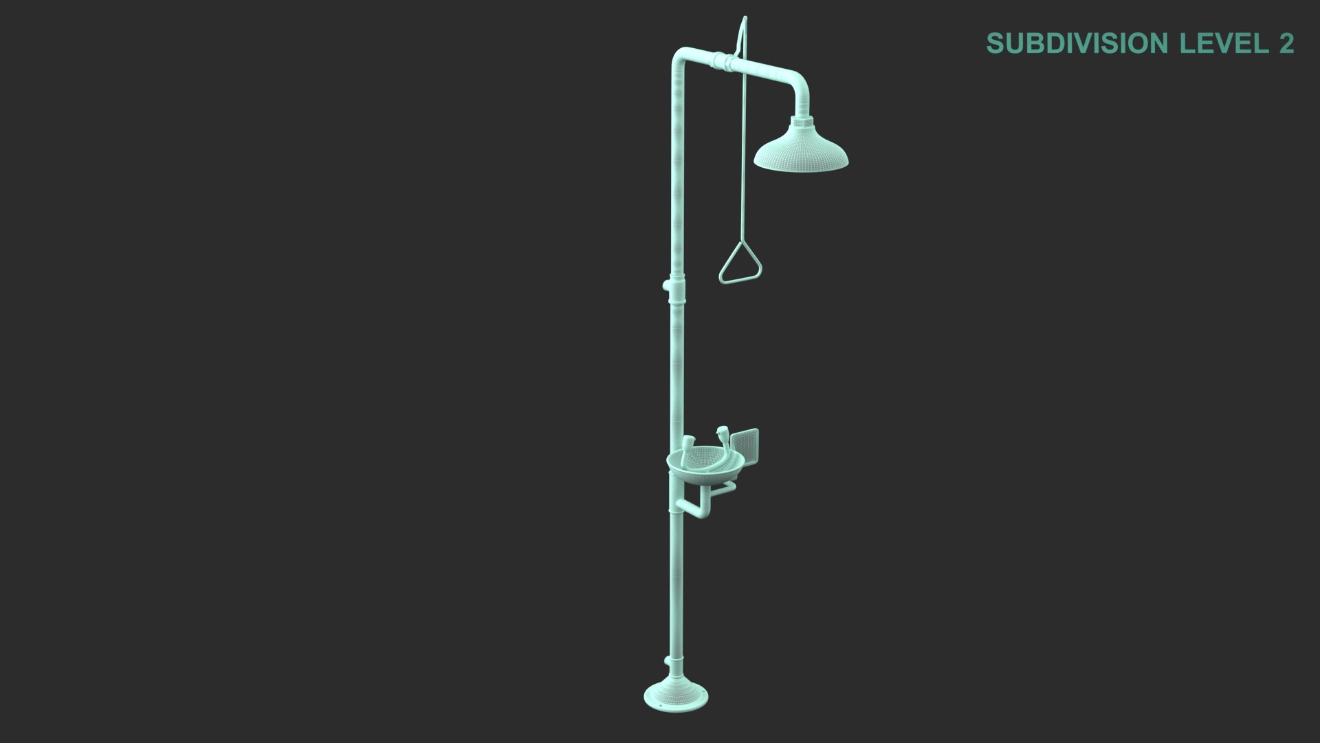 Laboratory Shower 3D model - TurboSquid 1804728