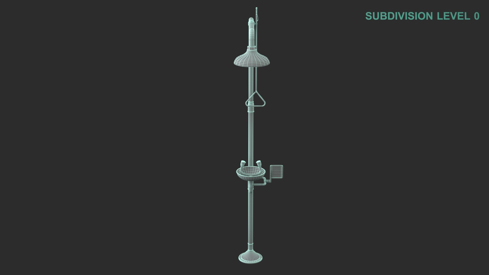 Laboratory Shower 3D model - TurboSquid 1804728