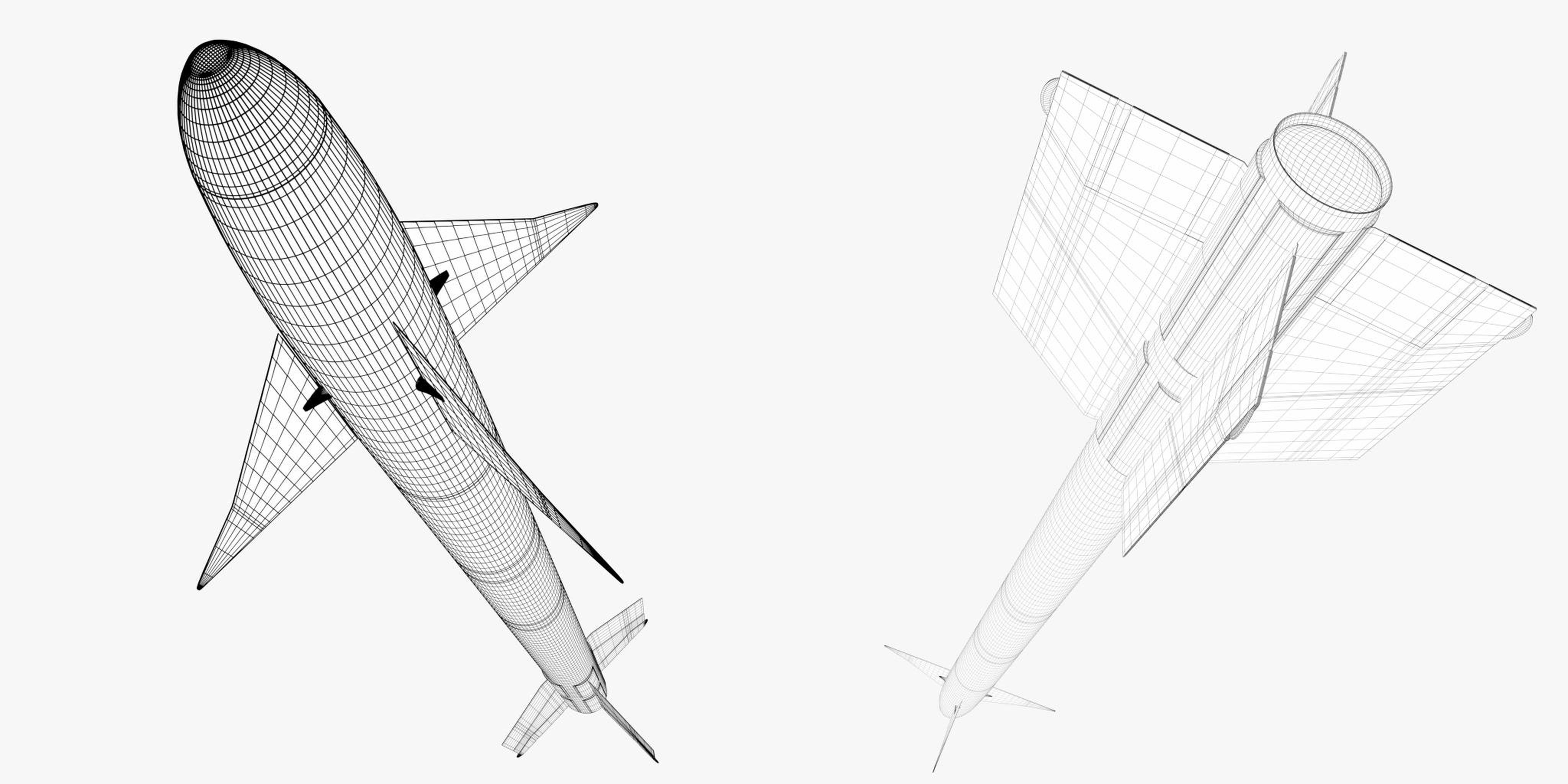 aim-9l sidewinder aam air-to-air 3d 3ds