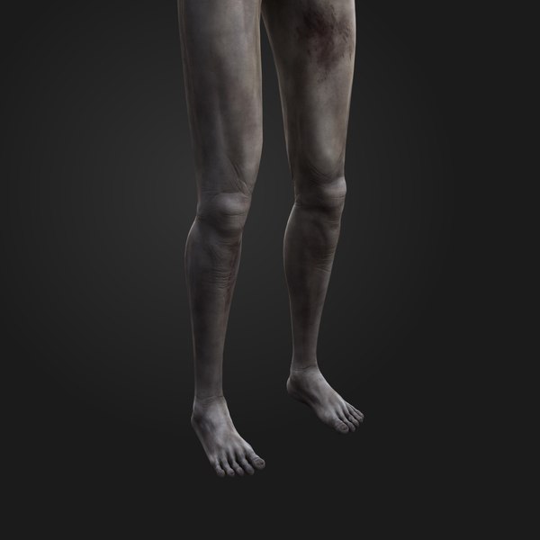 zombie character 3d max