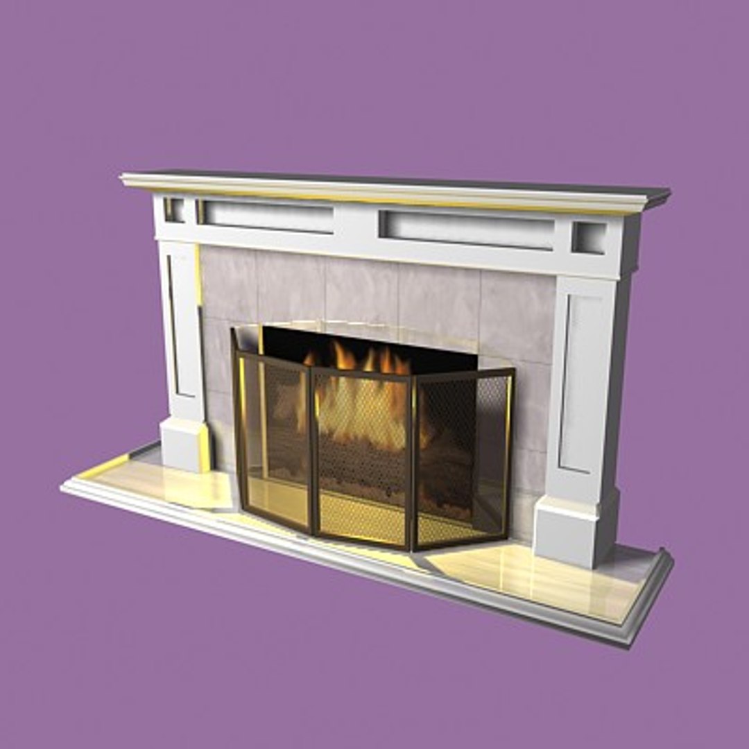 Fireplace Hearth 3d Model