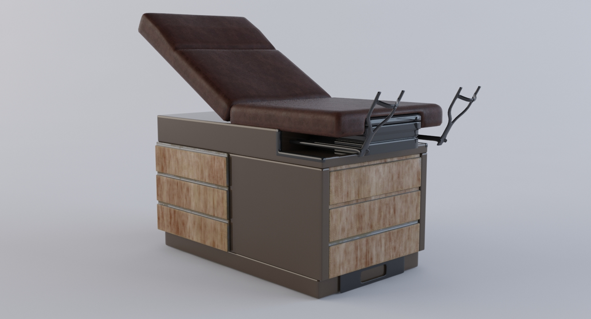 3D Exam Table Model - TurboSquid 1376795