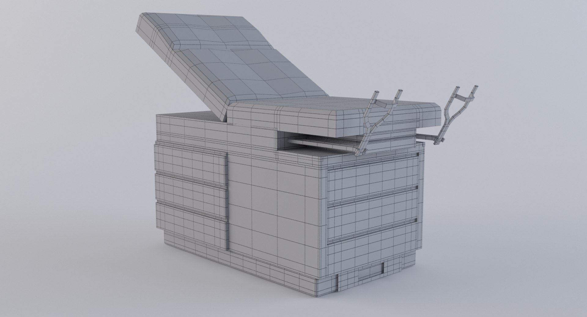 3D Exam Table Model - TurboSquid 1376795