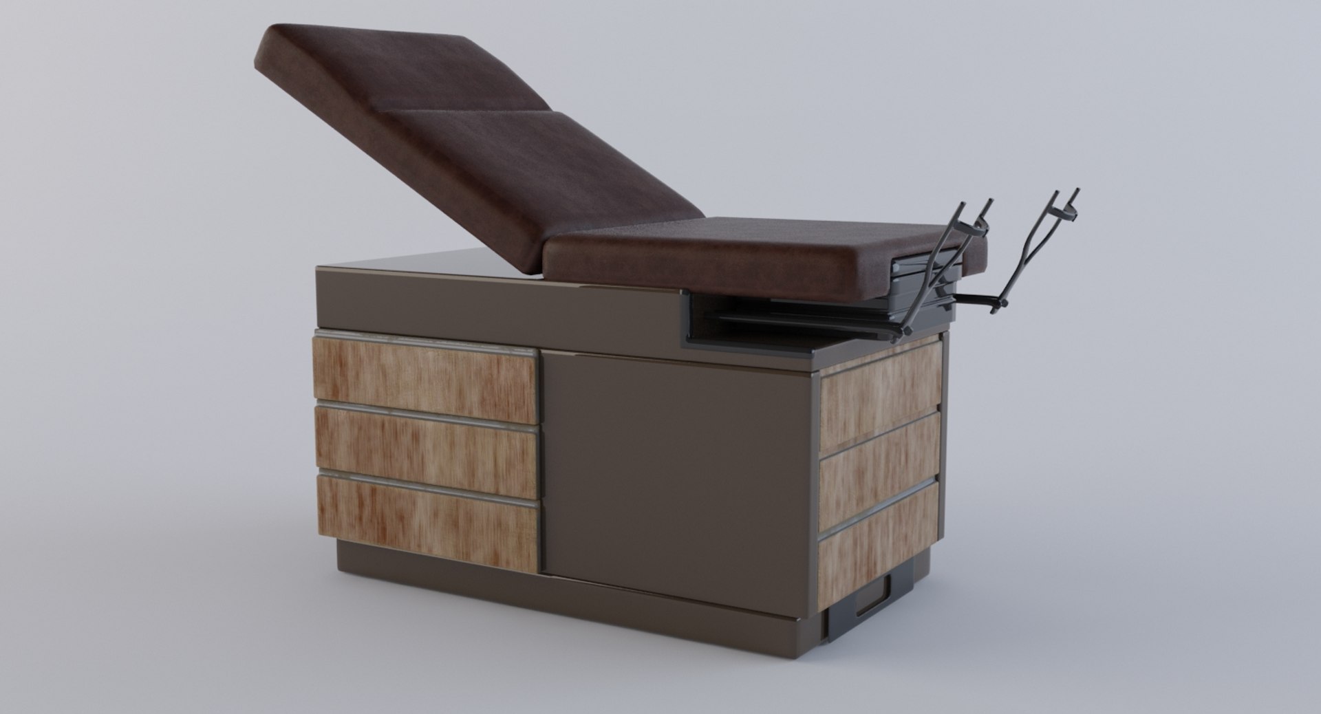 3D Exam Table Model - TurboSquid 1376795