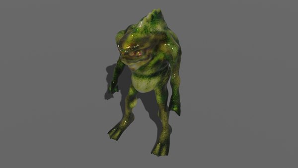 modelo 3d Swamp Alien - TurboSquid 2094388