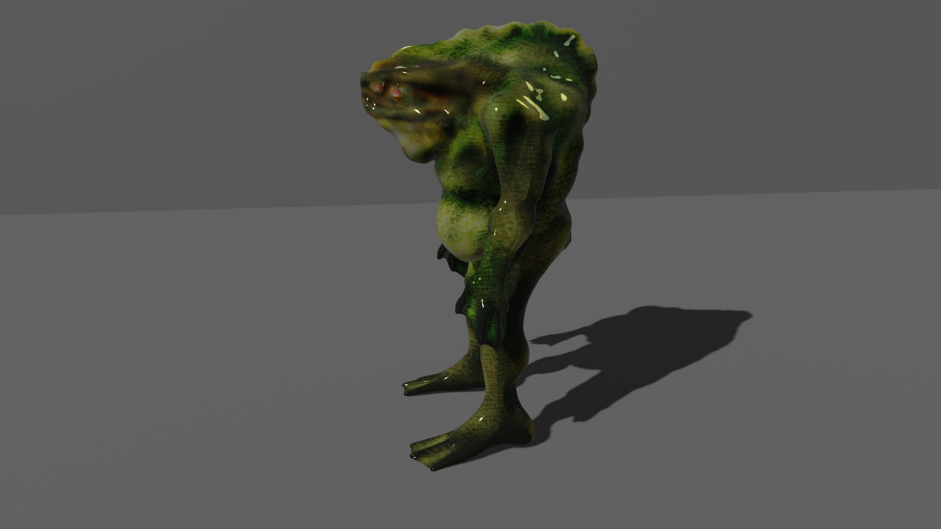 Swamp Alien 3D model - TurboSquid 2094388