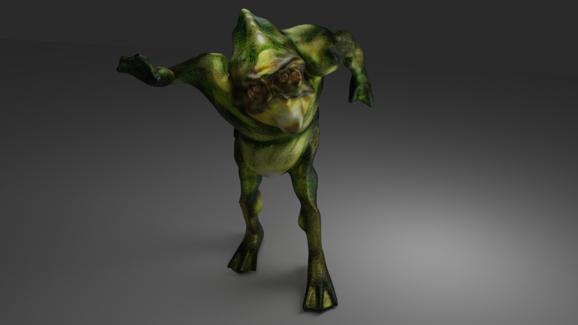 Swamp Alien 3D model - TurboSquid 2094388