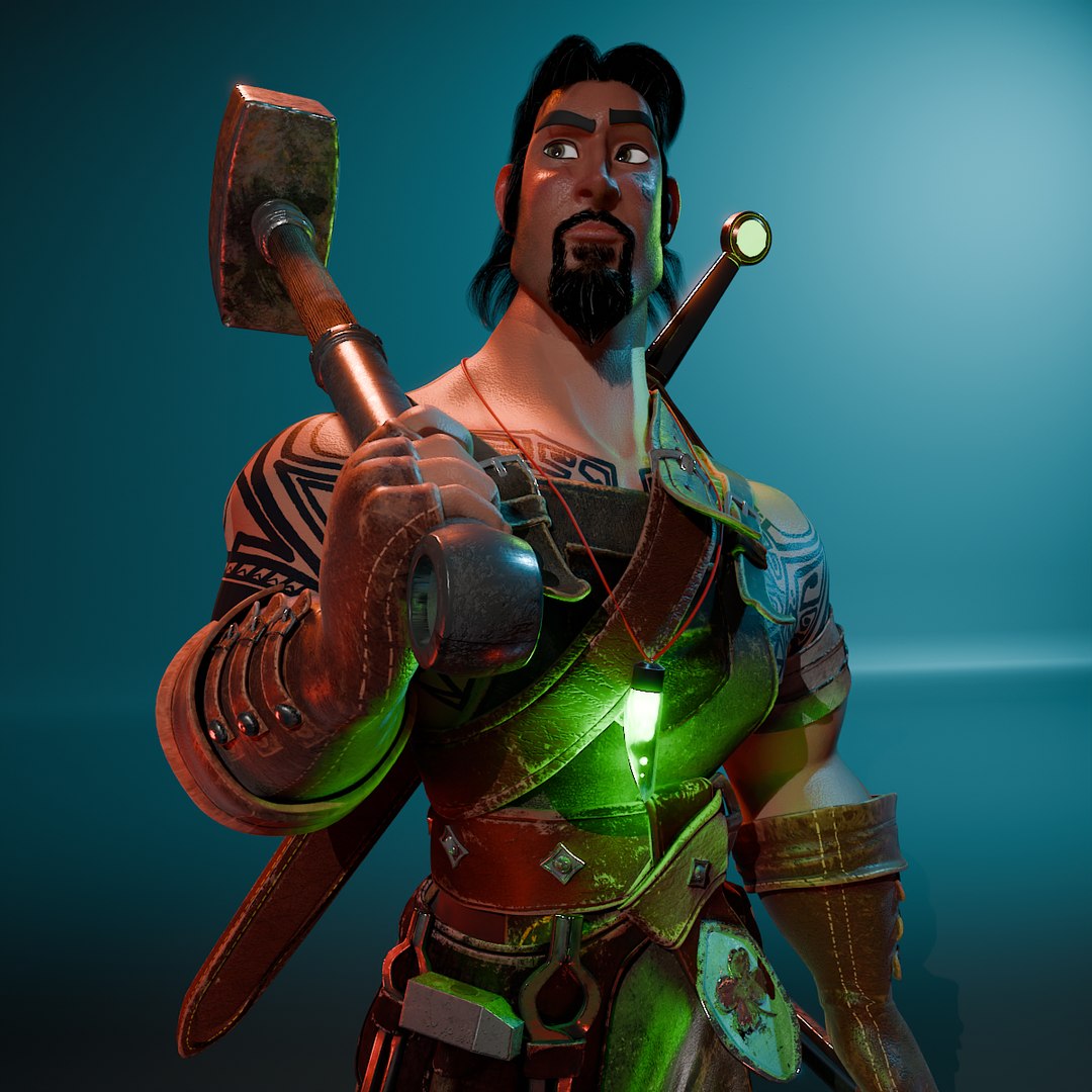 Blacksmith 3D Model - TurboSquid 2283507