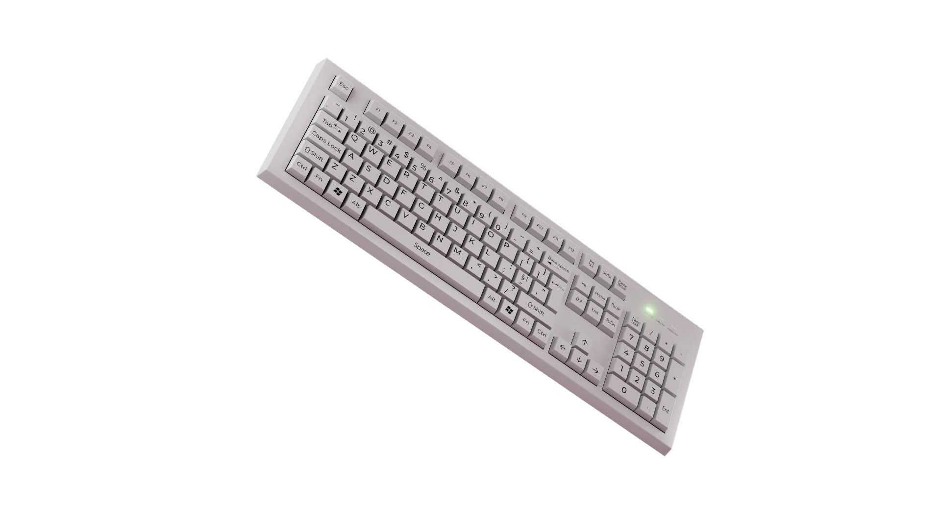 Keyboard Model - TurboSquid 2019551