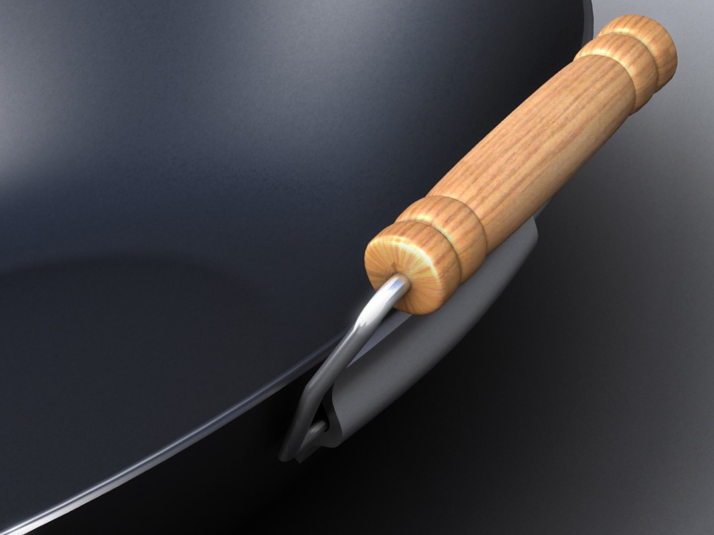 3d Wok Model