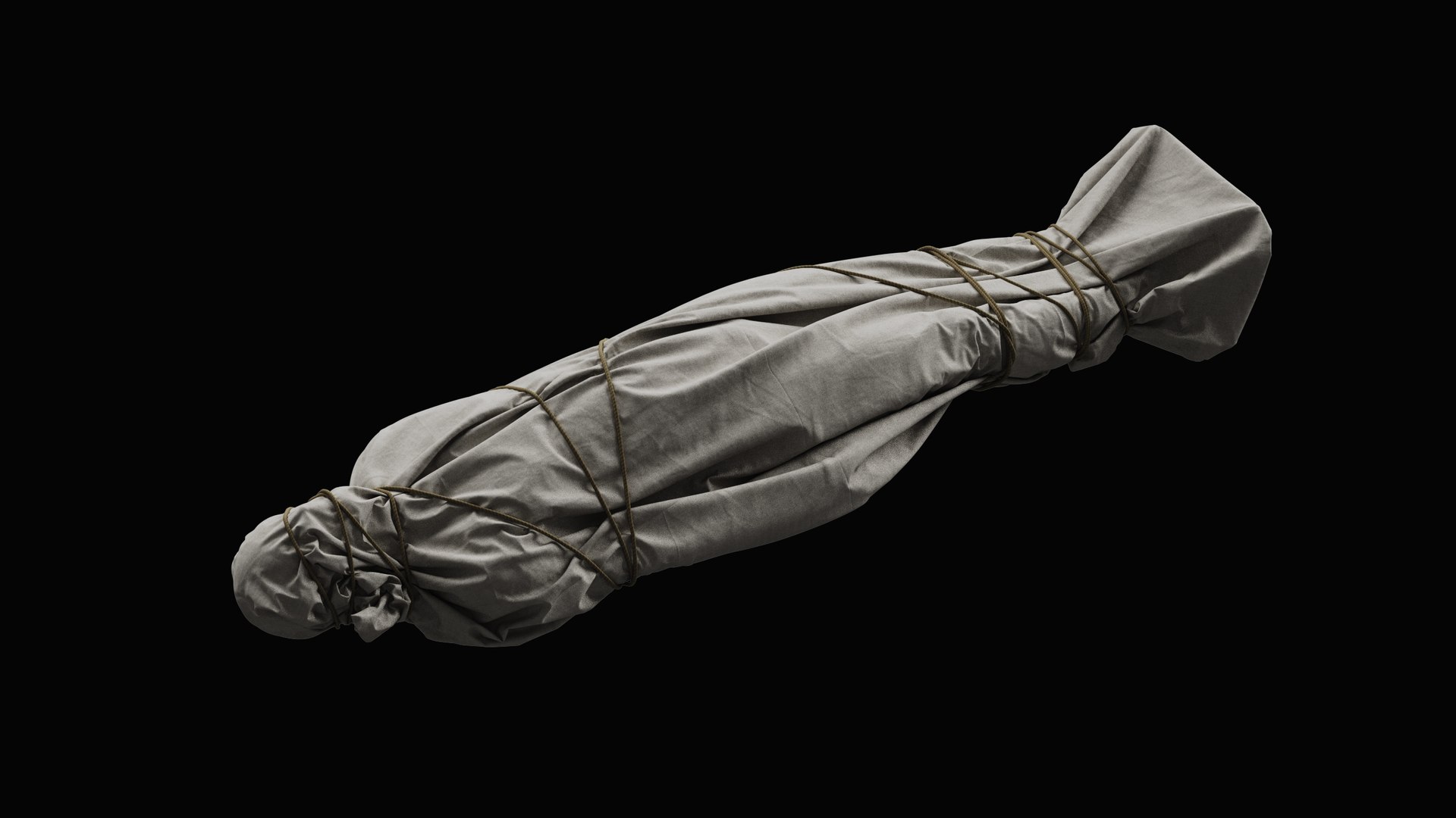 3D Covered Corpse 08 A Model - TurboSquid 2368186