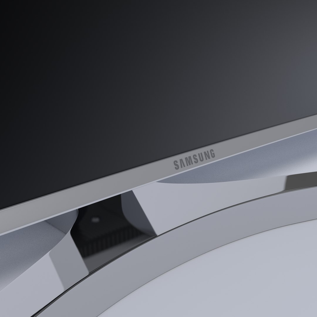 samsungs curved tv 3d obj