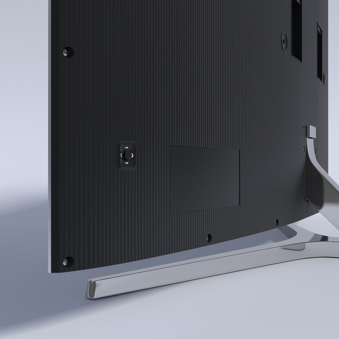 samsungs curved tv 3d obj